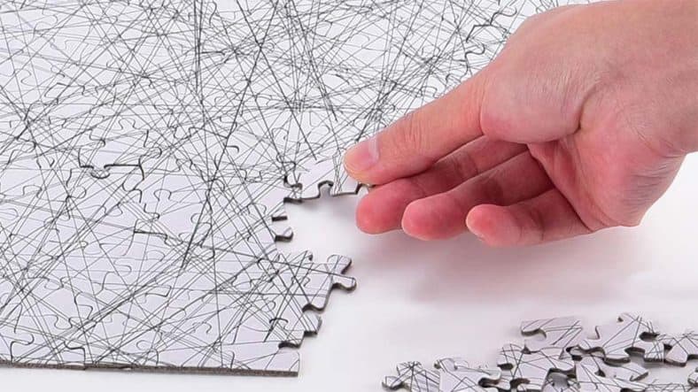 The Lines 1000 Pieces Jigsaw Puzzle - Cool Things to Buy 247